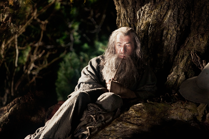 lord_of_the_rings_gandalf_pipe_tree_lay_think_thinking_hobbit_smoke ...